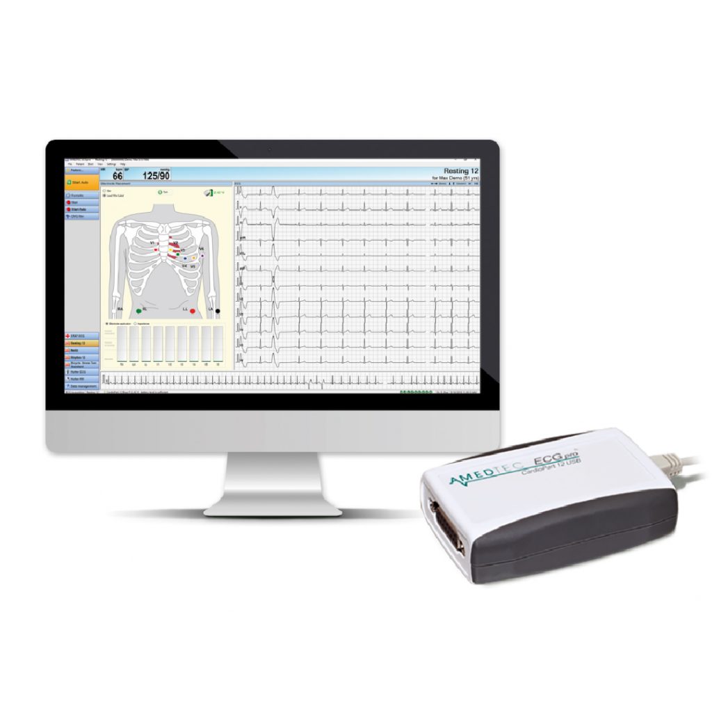 Electrocardiógrafo para ECG en reposo y esfuerzo - Doctor Choice